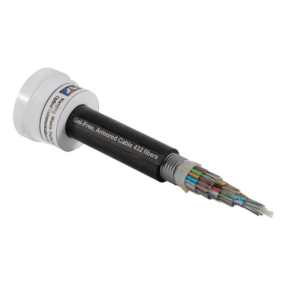 China Gel-Free Armored cable 432 fibers manufacturers and Factory ...